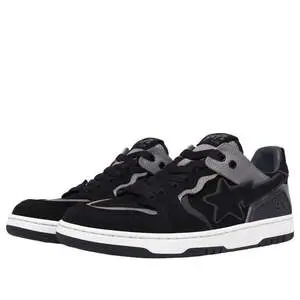 A BATHING APE Sk8 Sta #6 Sneakers - Black