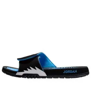 JORDAN Air Hydro 5 Retro Slides - Black/white/university Blue