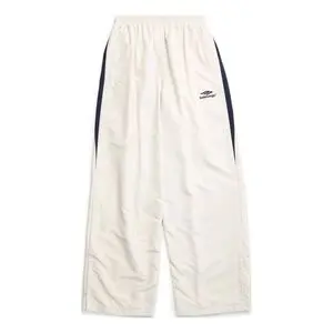 Balenciaga 3b Sports Icon Medium Fit Tracksuit Pants - White