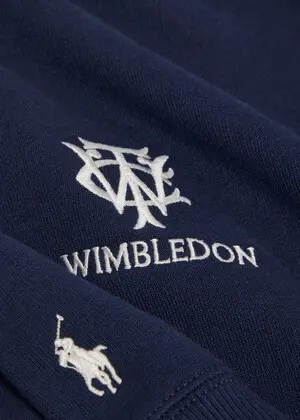 Polo Ralph Lauren Embroidered Cotton-blend Polo Sweatshirt