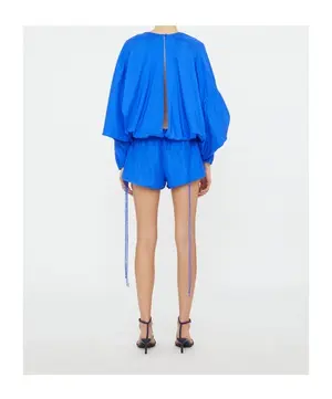 Christopher Esber Parachute Silk Playsuit