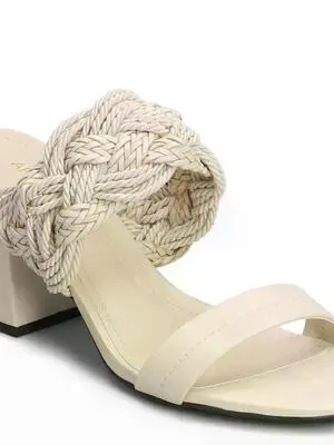AREZZO Braided-strap Heeeled Mules