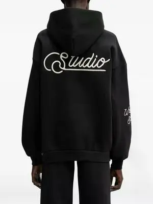 WRSTBHVR Gustaf Logo Embroidered Hoodie