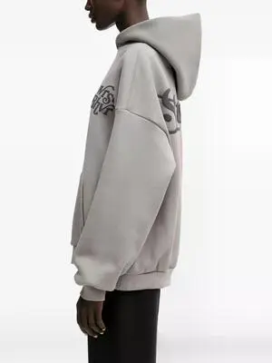 WRSTBHVR Logo-print Hooded Sweatshirt