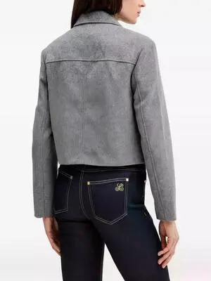 MORGAN Buttoned-pocket Cropped Jacket