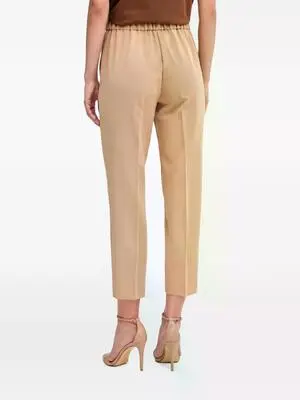 Sisley Pleated Belt-loop Trousers
