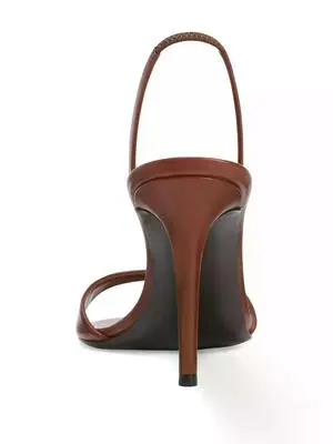 GIUSEPPE ZANOTTI Lilibeth Laminated Leather Sandals