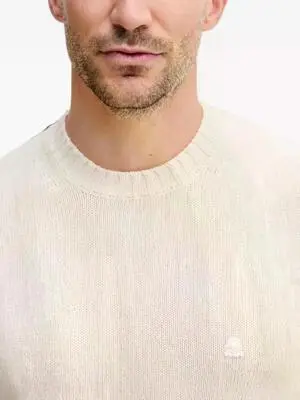 BENETTON Logo Crew-neck Sweater