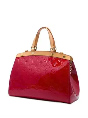LOUIS VUITTON 2013 Monogram Vernis Brea Mm Satchel