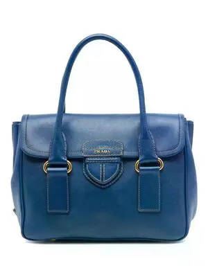 Prada 2010-2026 Saffiano Lux Pattina Satchel