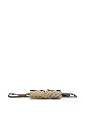 Gucci 2000-2015 Gg Canvas Web Double Pocket Belt Bag