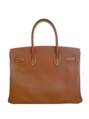 Hermès 2007 Epsom Birkin Retourne 30 Handbag - Brown