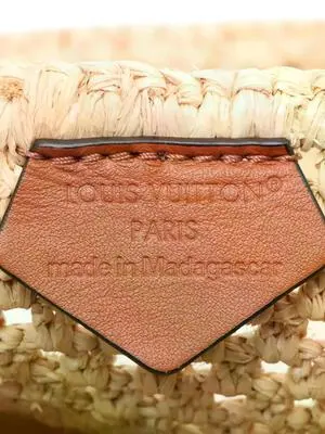 LOUIS VUITTON Raffia The Pool Onthego Mm Tote Bag
