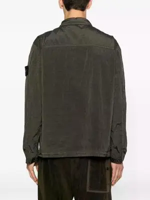 Stone Island Chest-pocket Logo-patch Overshirt