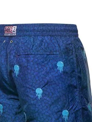 MC2 SAINT BARTH Jellyfish Embroidered Swim Shorts