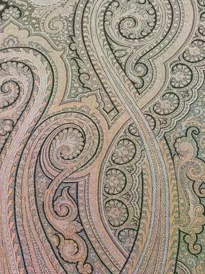 PIERRE-LOUIS MASCIA Paisley-print Frayed Scarf