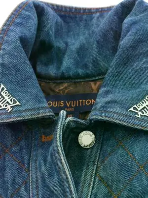 LOUIS VUITTON Quilted Denim Jacket