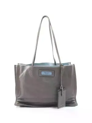 Prada 2000s Etiquette Tote Bag - Grey