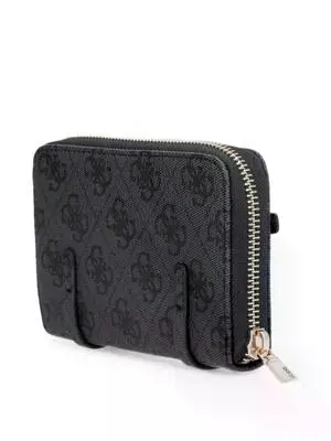 Guess Leona 4g Buckled Wallet - Black