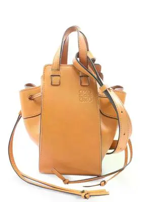 Loewe Hammock Drawstring Shoulder Bag - Neutrals