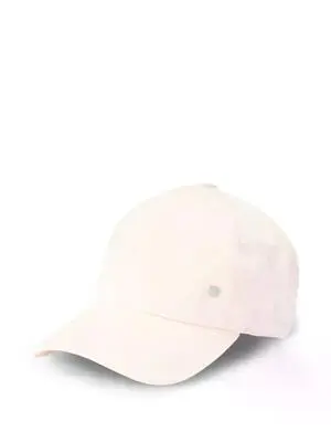 MAISON MICHEL Tiger Logo-detail Baseball Cap - Neutrals