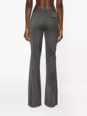 DONDUP Tailored Pinstripe Flare Trousers