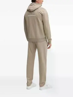 EA7 Logo-print Zip-up Tracksuit