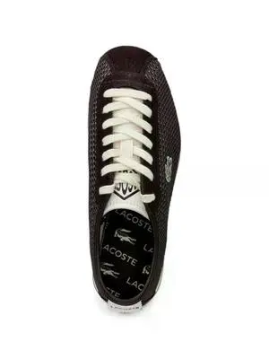 Lacoste Mesh-panelled Suede Sneakers