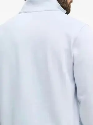 Lacoste Quarter-zip Sweatshirt With High Neck