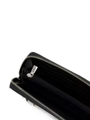 Guess Leona 4g-pattern Buckled Wallet