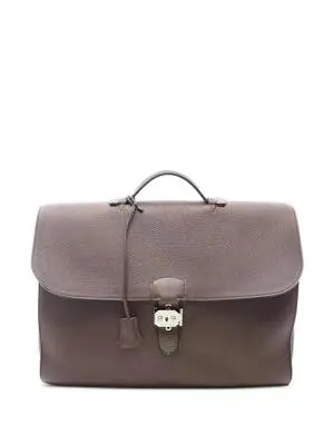 Hermès 2012 Sac À Dépêches 41 Briefcase - Brown
