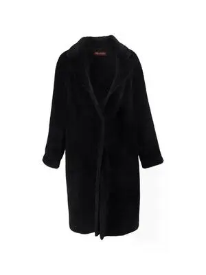 Max Mara Single-breasted Teddy Coat