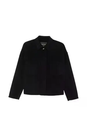 Fabiana Filippi Drop-shoulder Coat With Hardware Detail - Blue