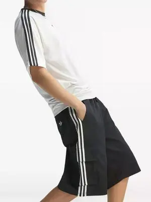 Adidas X Willy Chavarria Side-stripe Cargo Shorts