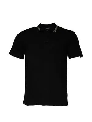 Versace Greca-trim Polo Shirt