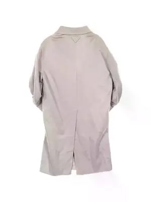 Prada 2000s Cocoon Cashmere Trench Coat