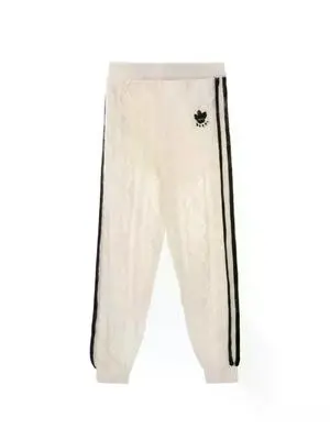 Gucci X Adidas Cable-knit Track Pants