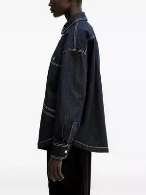 WRSTBHVR Leandra Contrast-stitch Overshirt