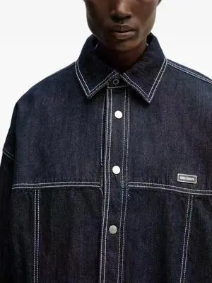 WRSTBHVR Leandra Contrast-stitch Overshirt