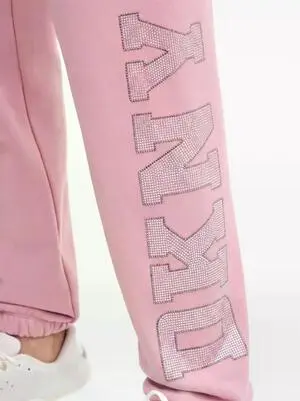 Dkny Logo Detail Track Pants - Pink