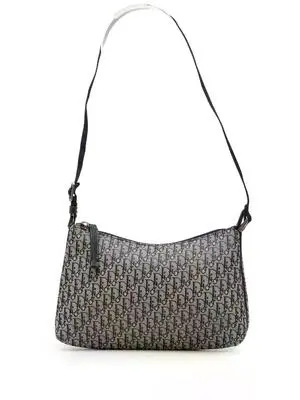 Dior 2004 Diorissimo Trotter Canvas Shoulder Bag