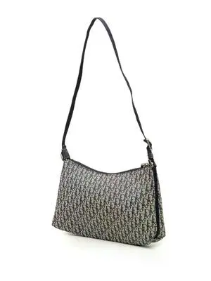 Dior 2004 Diorissimo Trotter Canvas Shoulder Bag