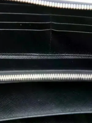 Prada 2010-2026 Saffiano Wallet On Strap Crossbody Bag