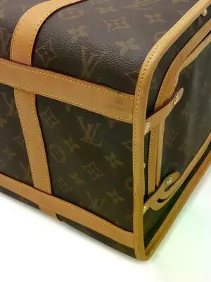 LOUIS VUITTON Monogram Sac Chien Pet Carrier 40 Travel Bag