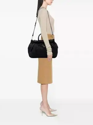Prada 2010-2026 Tessuto Bow Satchel