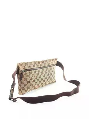 Gucci 2000s Gg Canvas Belt Bag