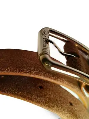 Patrizia Pepe Logo-detail Square-buckle Belt