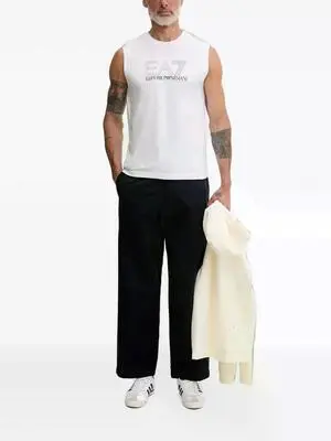 Ea7 Logo Pants For Men