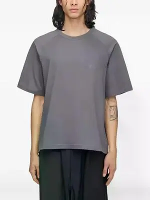 Y3 Logo-print Raglan-sleeve T-shirt
