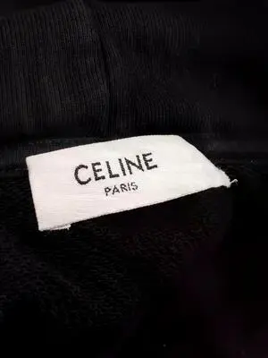 Celine 2000s Logo-drawstring Hoodie